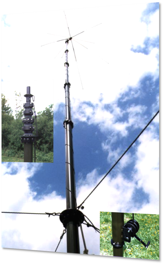 Antenna Masts, Mounting Brackets, Adapters